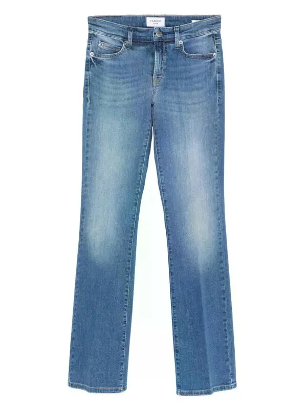 CAMBIO Paris Faded-wash Jeans - Blue