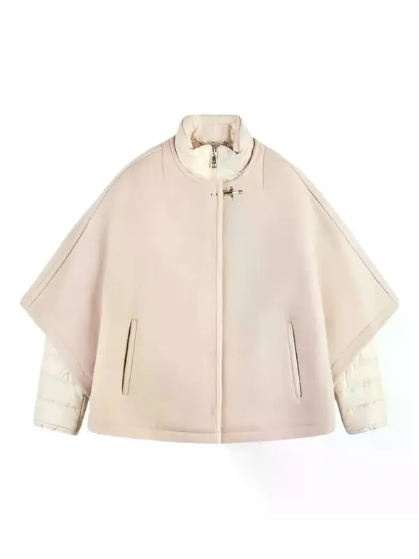 FAY Double-face Cape With Detachable Quilted Lining