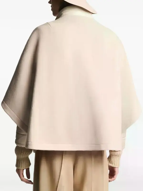 FAY Double-face Cape With Detachable Quilted Lining