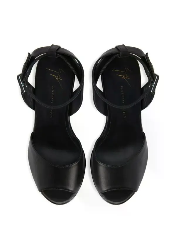 GIUSEPPE ZANOTTI Tarifa Platform Ankle-strap Sandals