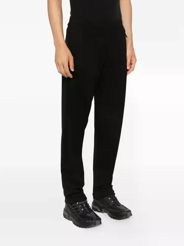 C.P. COMPANY Logo-detail Trousers - Black