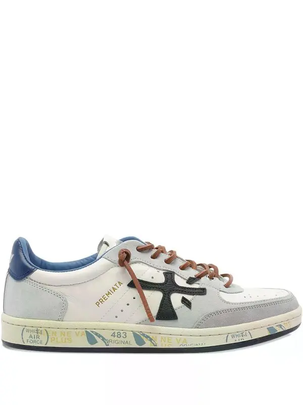 Premiata Bskt Clay 7617 Leather Sneakers