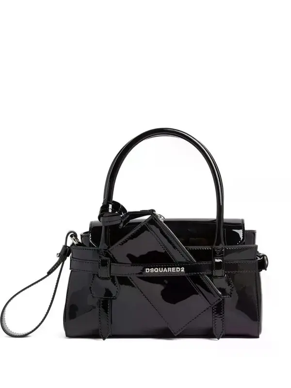 Dsquared2 Leather Tote Bag - Black