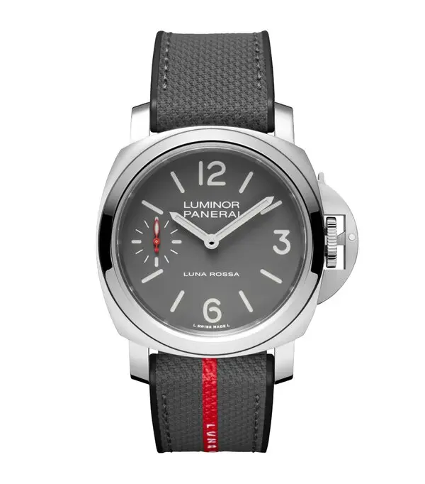 Panerai Stainless Steel Luminor Luna Rossa Chronograph Watch - Grey