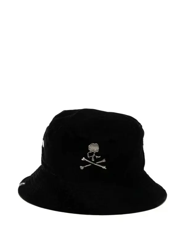 MASTERMIND WORLD Logo Embroidered Bucket Hat - Black