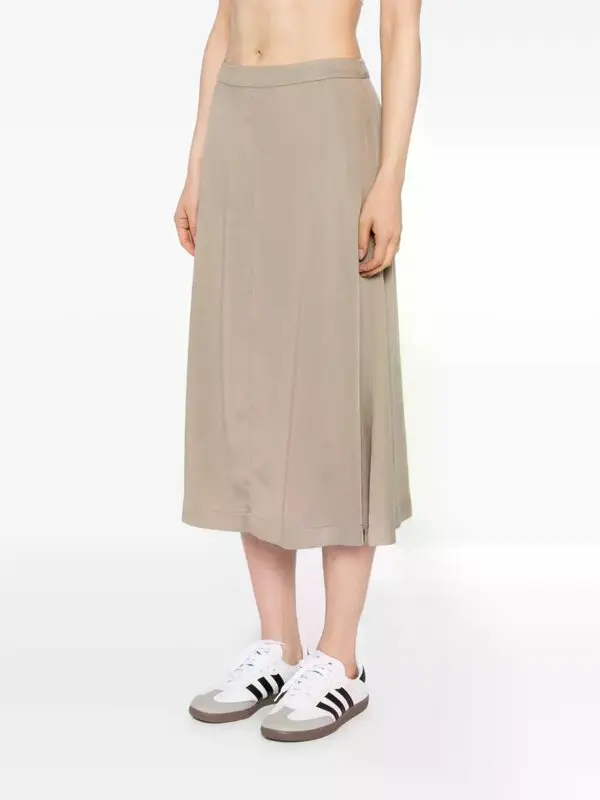 AGNES B. A-line Midi Skirt