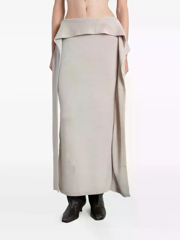 ENTIRE STUDIOS Layered Wrap Skirt