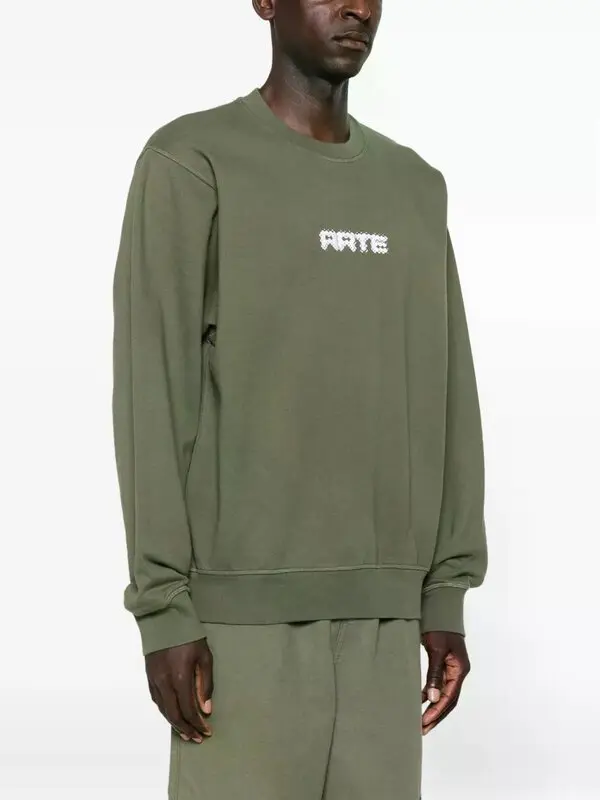 ARTE ANTWERP Logo-print Crewneck Sweatshirt