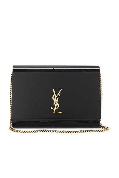 Saint Laurent Vicky Minaudiere Bag - Nero
