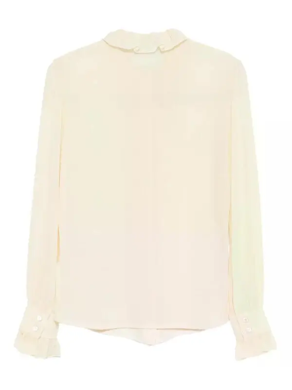 Vivetta Ruffled Silk Blouse