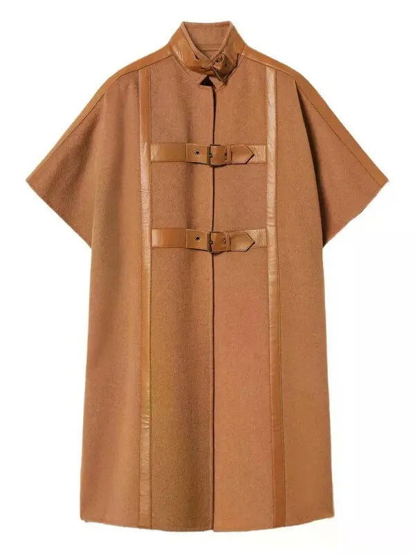 TWINSET Buckle-fastening Cape - Brown