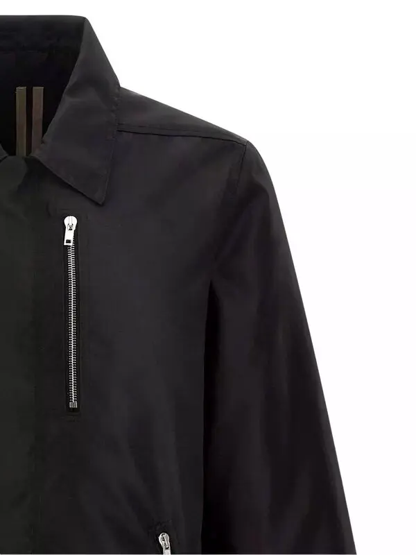 Rick Owens Zip-front Shirt-collar Jacket