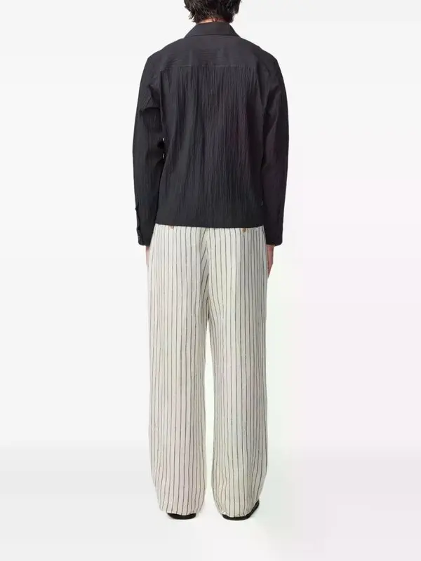 Nn07 Alban Zip-front Overshirt