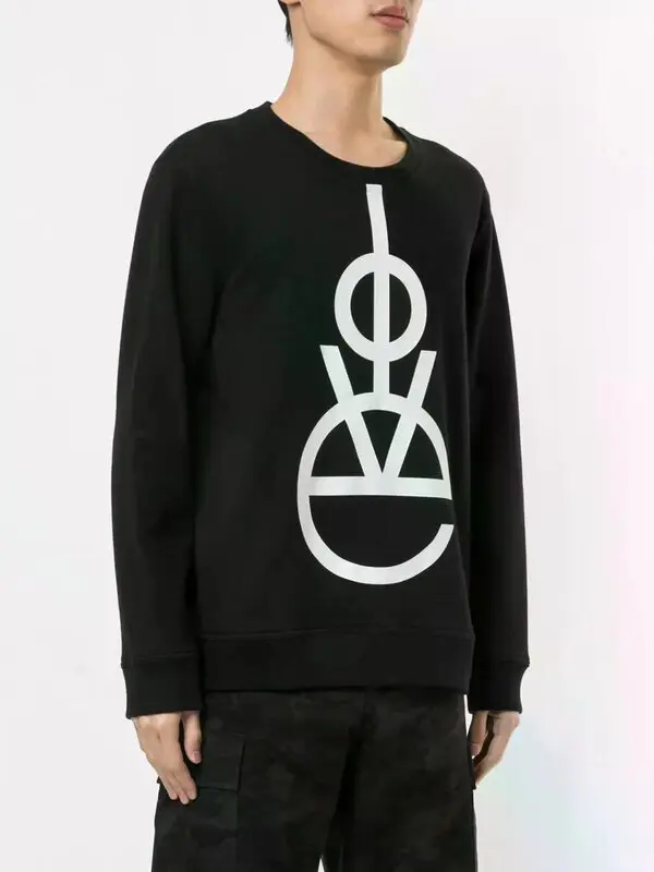 PORTS V Love Print Crewneck Sweatshirt