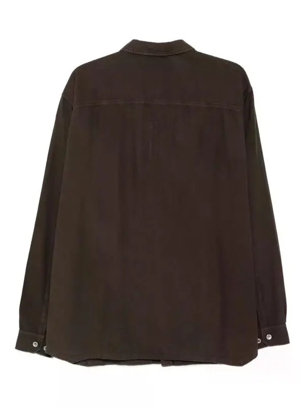 Rick Owens Long Sleeve Pocket Shirt