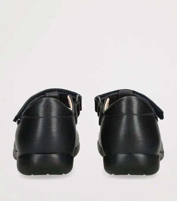 Trotters Hampton Classics Evie Leather Mary Jane Shoes - Navy