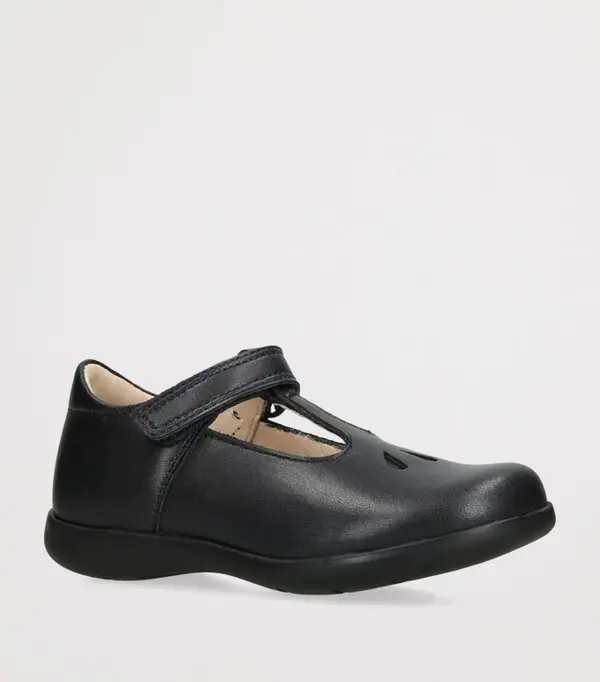 Trotters Hampton Classics Evie Leather Mary Jane Shoes - Navy