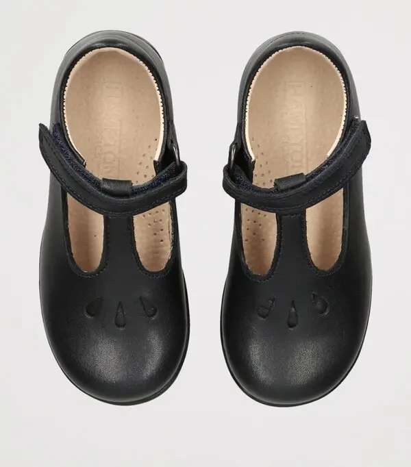 Trotters Hampton Classics Evie Leather Mary Jane Shoes - Navy