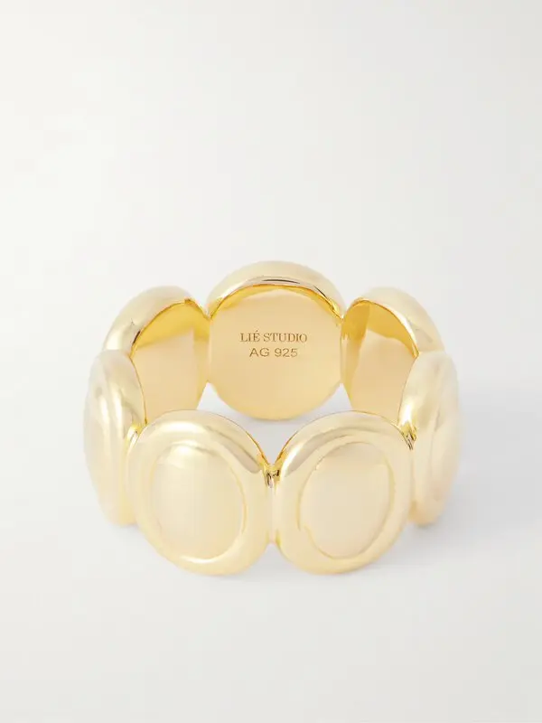 LIÉ STUDIO The Sasha -plated Ring - Gold