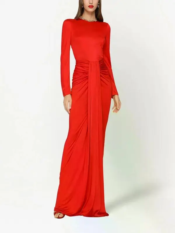Dolce & Gabbana Draped Evening Gown