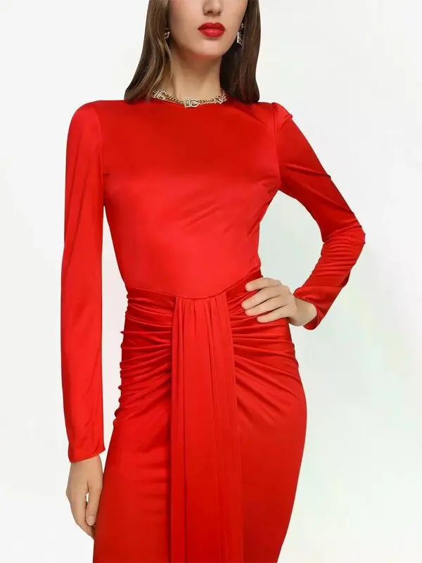 Dolce & Gabbana Draped Evening Gown