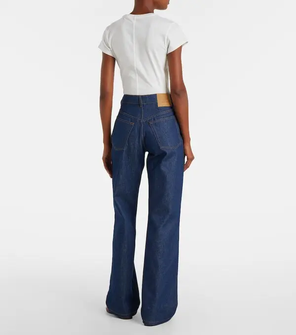 AMI Paris Mid-rise Straight Leg Jeans