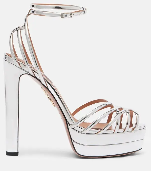 AQUAZZURA Wild Dream 130 Platform Sandals