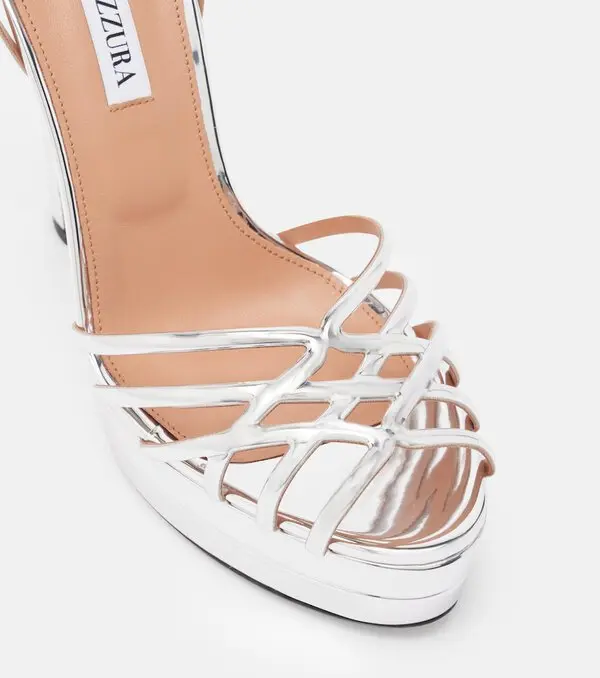 AQUAZZURA Wild Dream 130 Platform Sandals