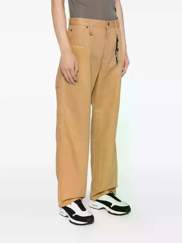 MASTERMIND WORLD X Dickies Graphic-print Trousers - Brown