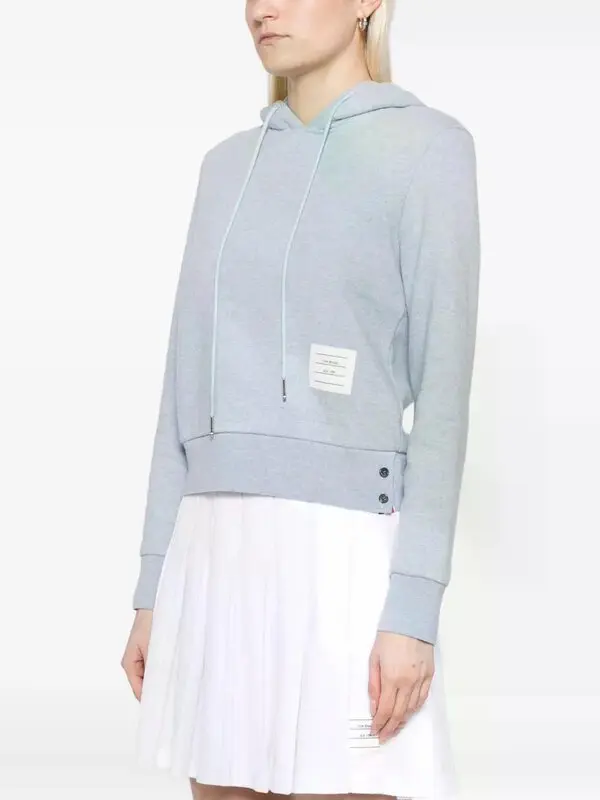 Thom Browne Logo-patched Hoodie