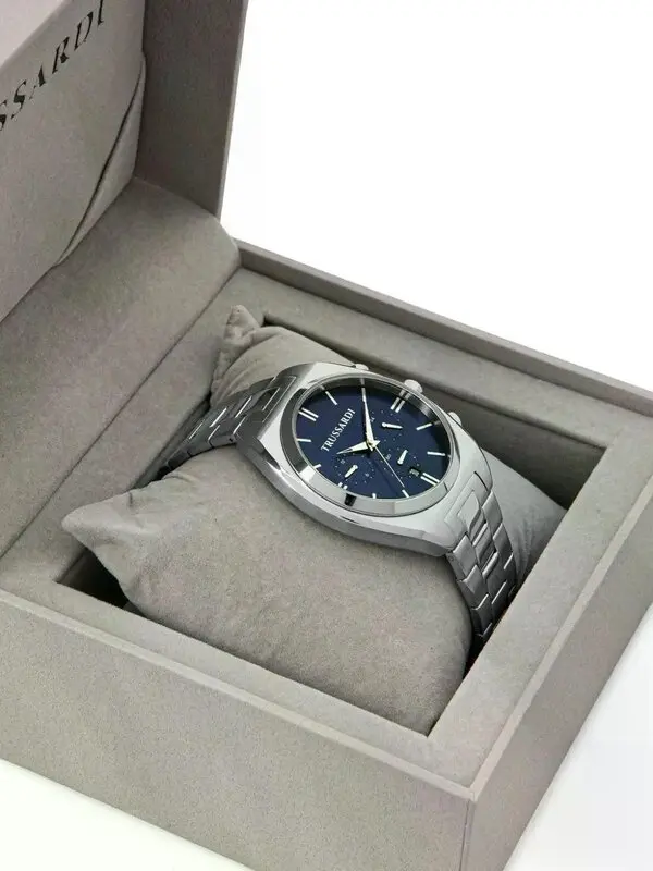 TRUSSARDI Chronograph Stainless Steel Bracelet Watch