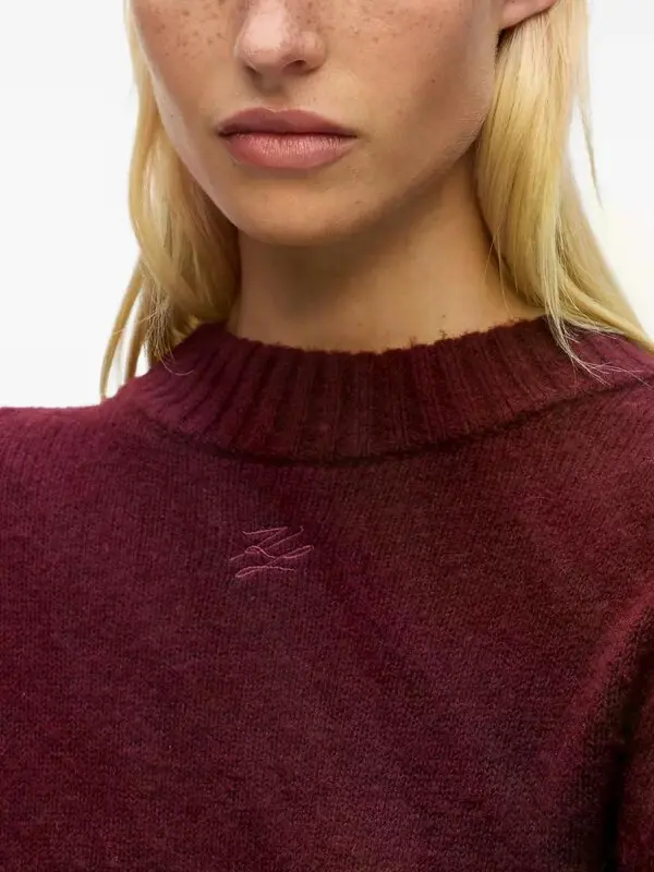 Karl Lagerfeld Split-hem Wool Cape