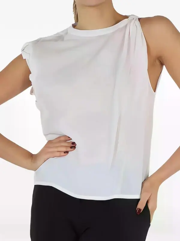 Pinko Twist-detail Sleeveless Blouse - Z04