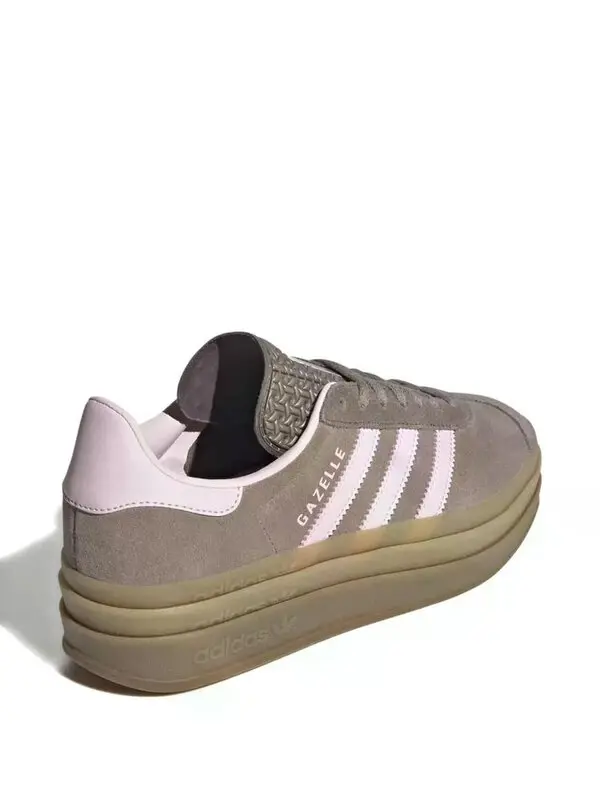Adidas Gazelle Bold Suede Platform Sneakers - Brown