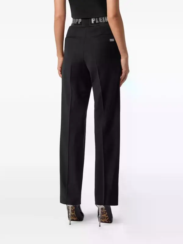 Philipp Plein Embellished Waistband Trousers