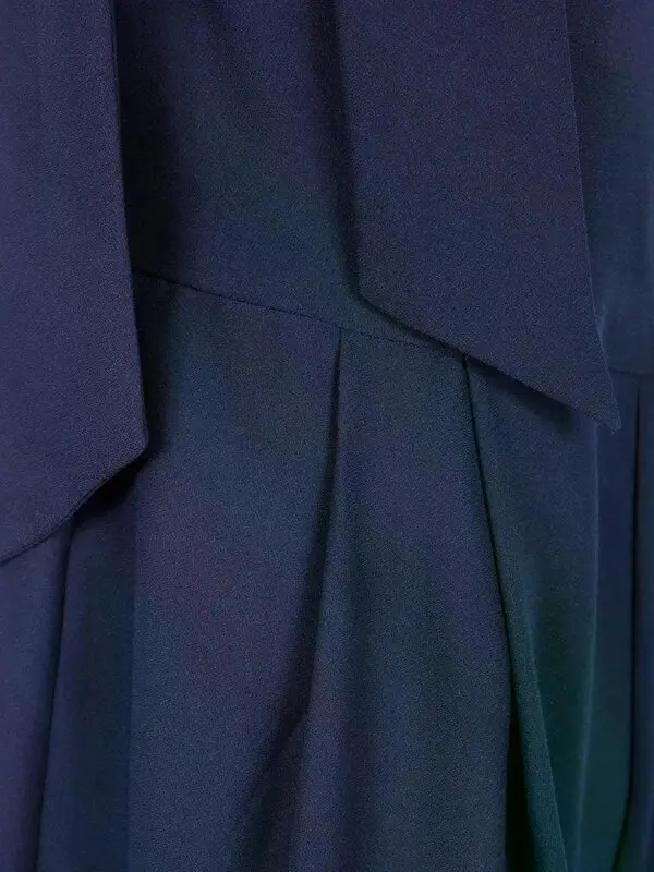 Ralph Lauren One-shoulder Bow Detail Jumpsuit