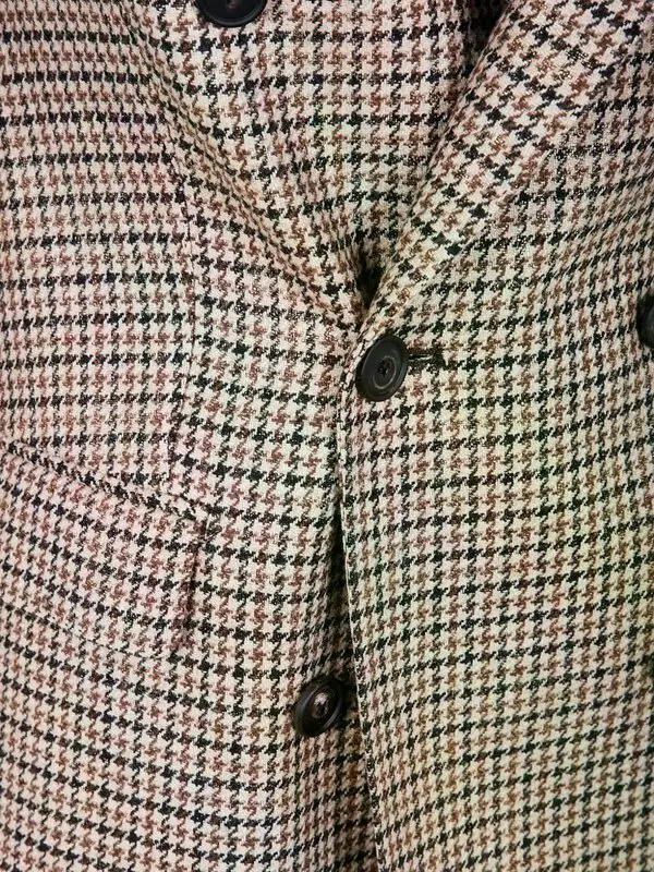 Tagliatore Houndstooth Double-breasted Blazer