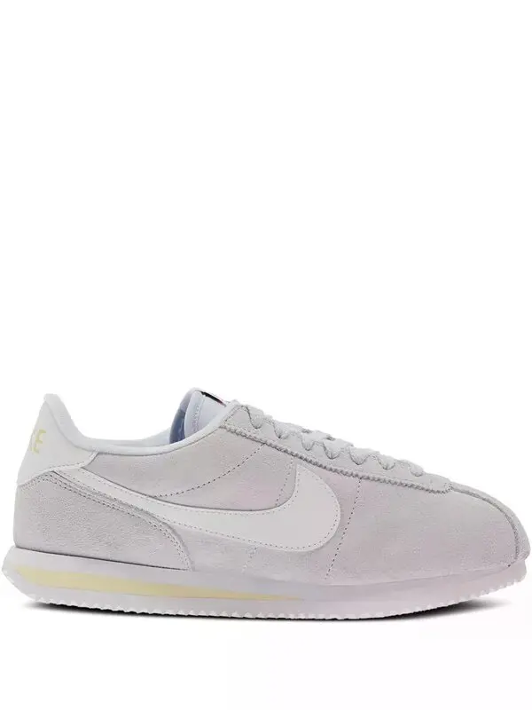Nike Cortez Suede Lace-up Sneakers - Grey