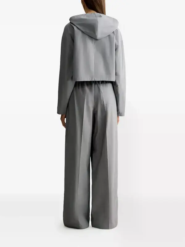 12 STOREEZ Elasticated-waistband Cotton Trousers