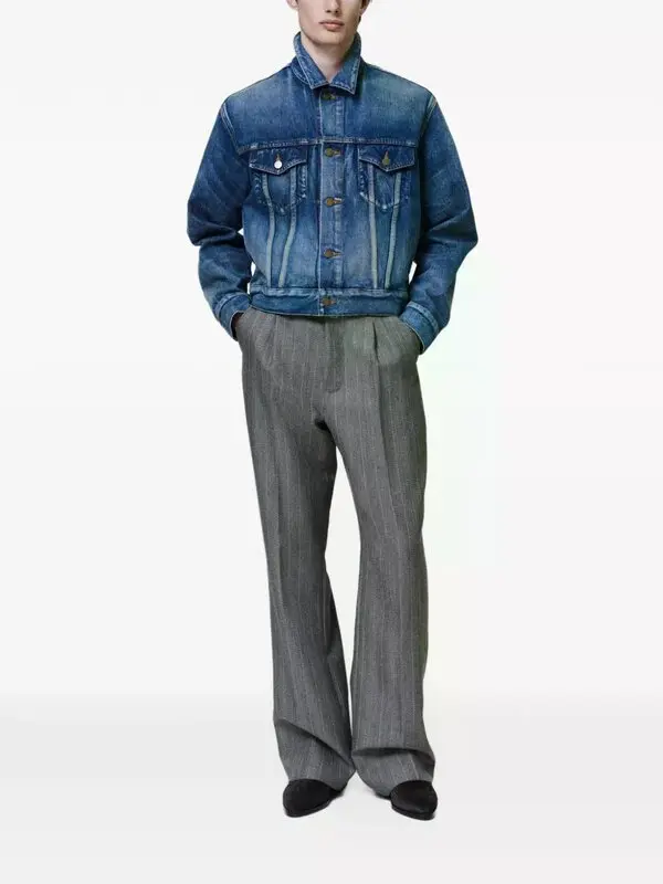 Fear Of God Button-fastening Denim Jacket - Blue