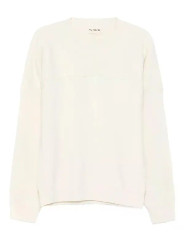 MORDECAI Panelled Wool Sweater