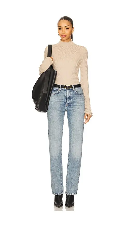 LOVERS AND FRIENDS Kori Funnel Neck Top