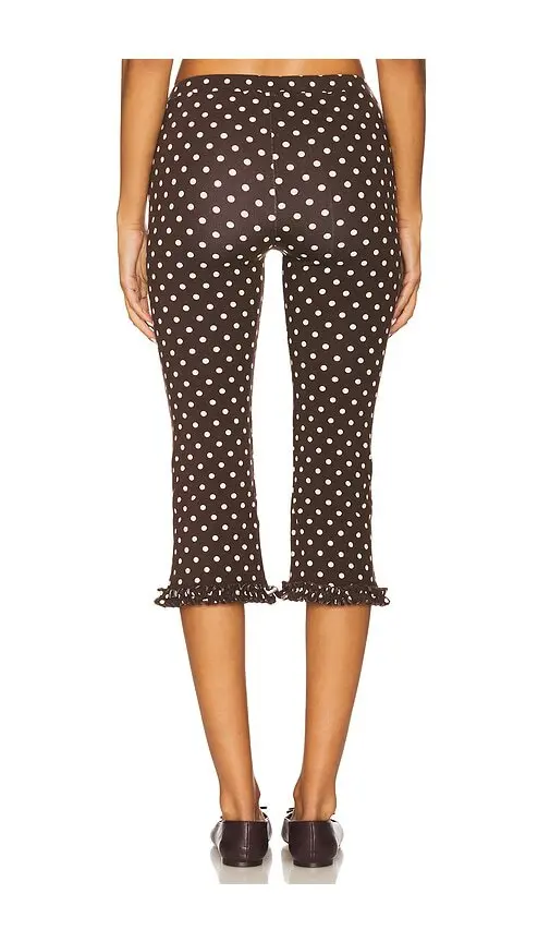 RAT BOI Ruffle Capri Pants