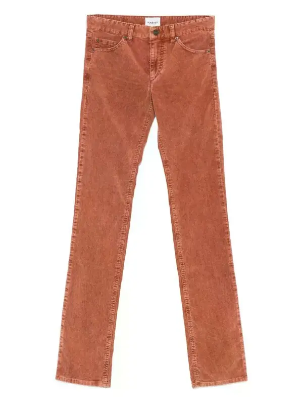MARANT ETOILE Five-pocket Corduroy Trousers