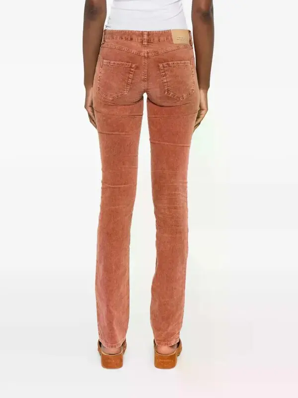 MARANT ETOILE Five-pocket Corduroy Trousers