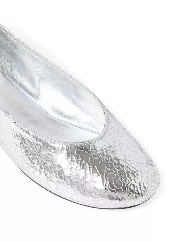 Gimaguas Metallic Effect Ballerina Shoes