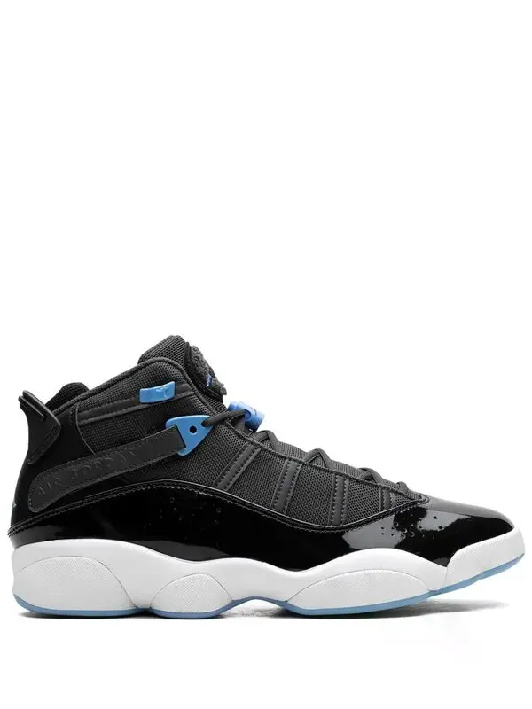 JORDAN Air 6 Rings "anthracite University Blue" Sneakers - Black