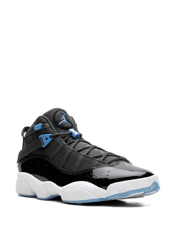 JORDAN Air 6 Rings "anthracite University Blue" Sneakers - Black
