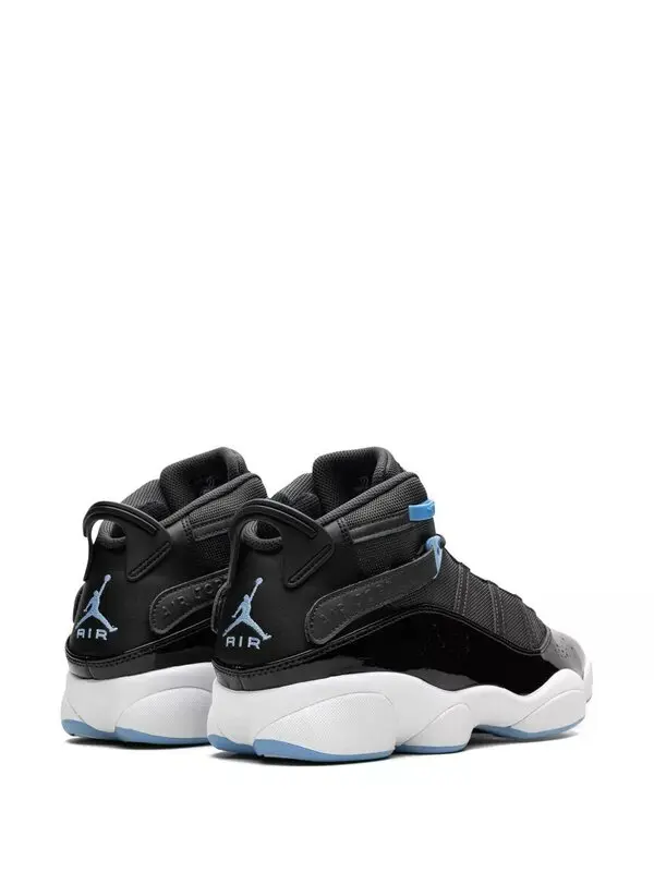JORDAN Air 6 Rings "anthracite University Blue" Sneakers - Black