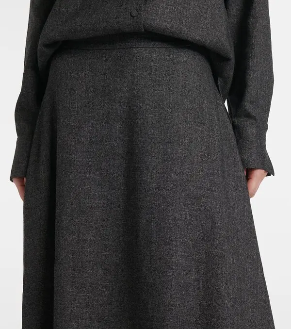 Vince Jaspe Midi Skirt